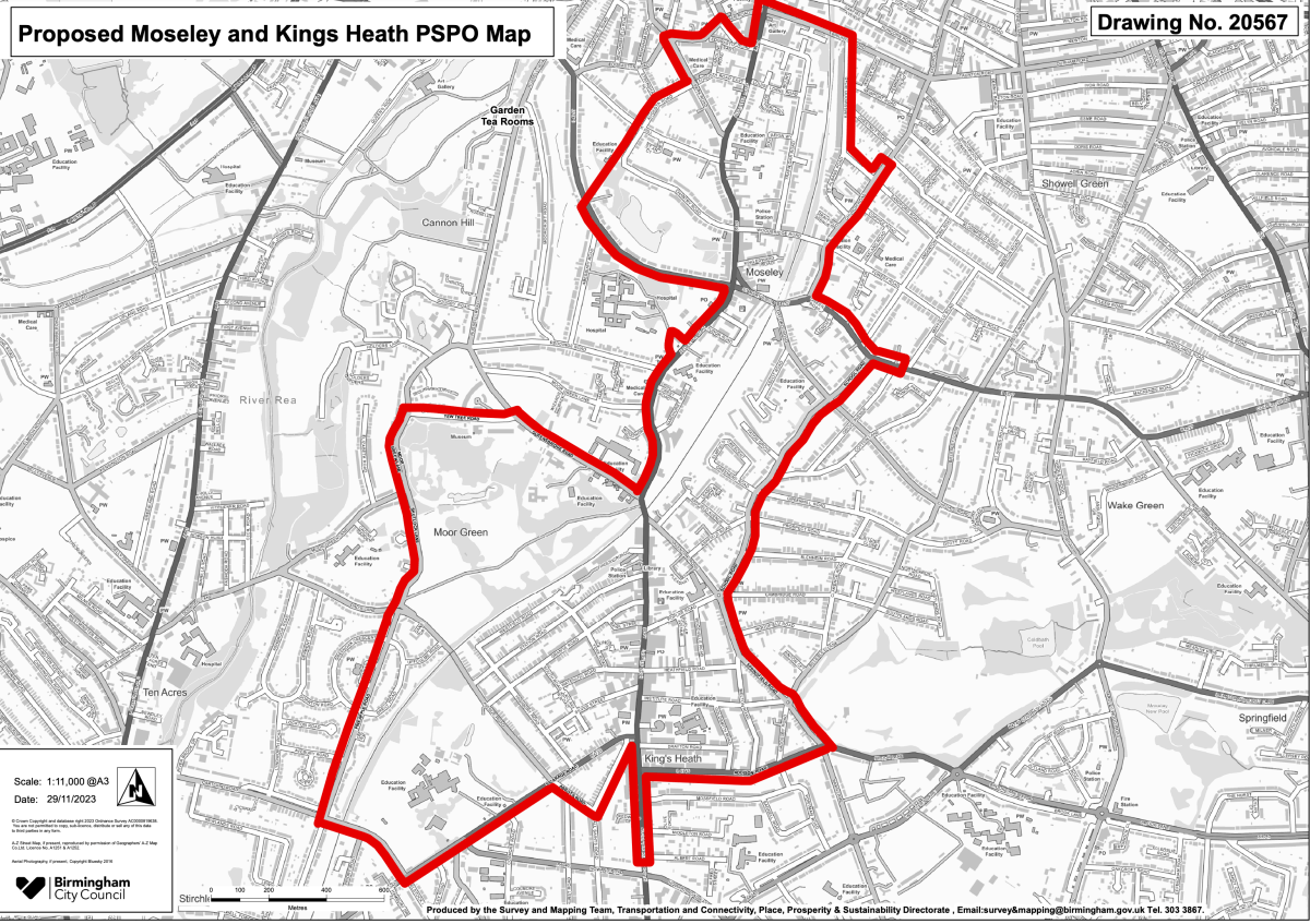 Moseley & Kings Heath PSPO – Councillor Izzy Knowles & Moseley Liberal ...